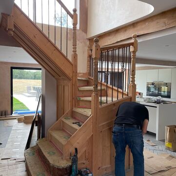 Oak Stair Cladding | StairBox