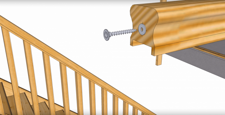 Fix a Handrail to a Newel Post – RailFix Kit